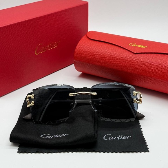 Cartier | Accessories | Cartier Cheetah Shoehorn Design Sunglasses ...